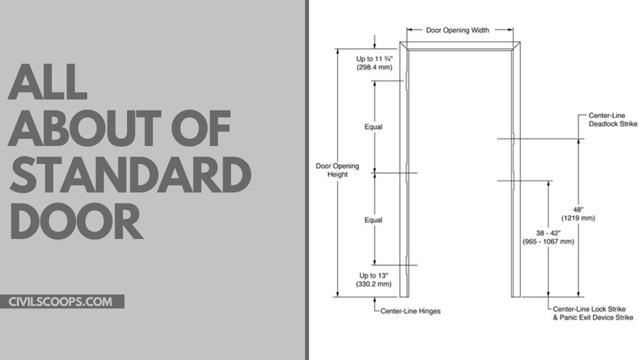 All About Of Standard Door What Is The Standard Door Size Standard