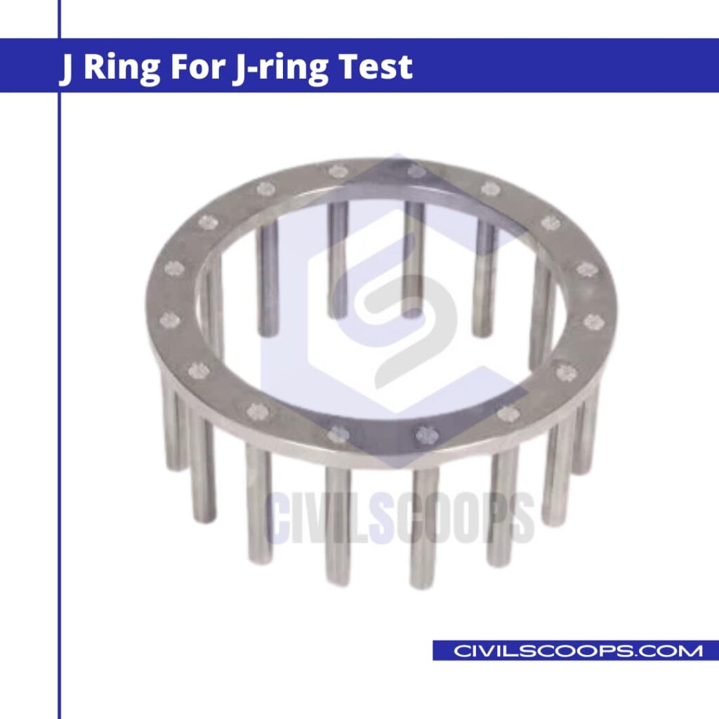 What Is Self Compact Concrete | What Is J-Ring Test | Equipment of J ...