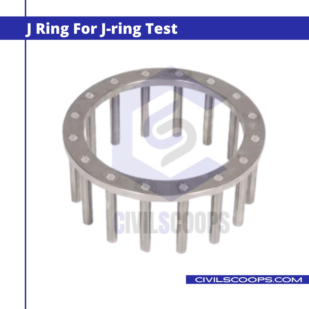 What Is Self Compact Concrete | What Is J-Ring Test | Equipment of J ...