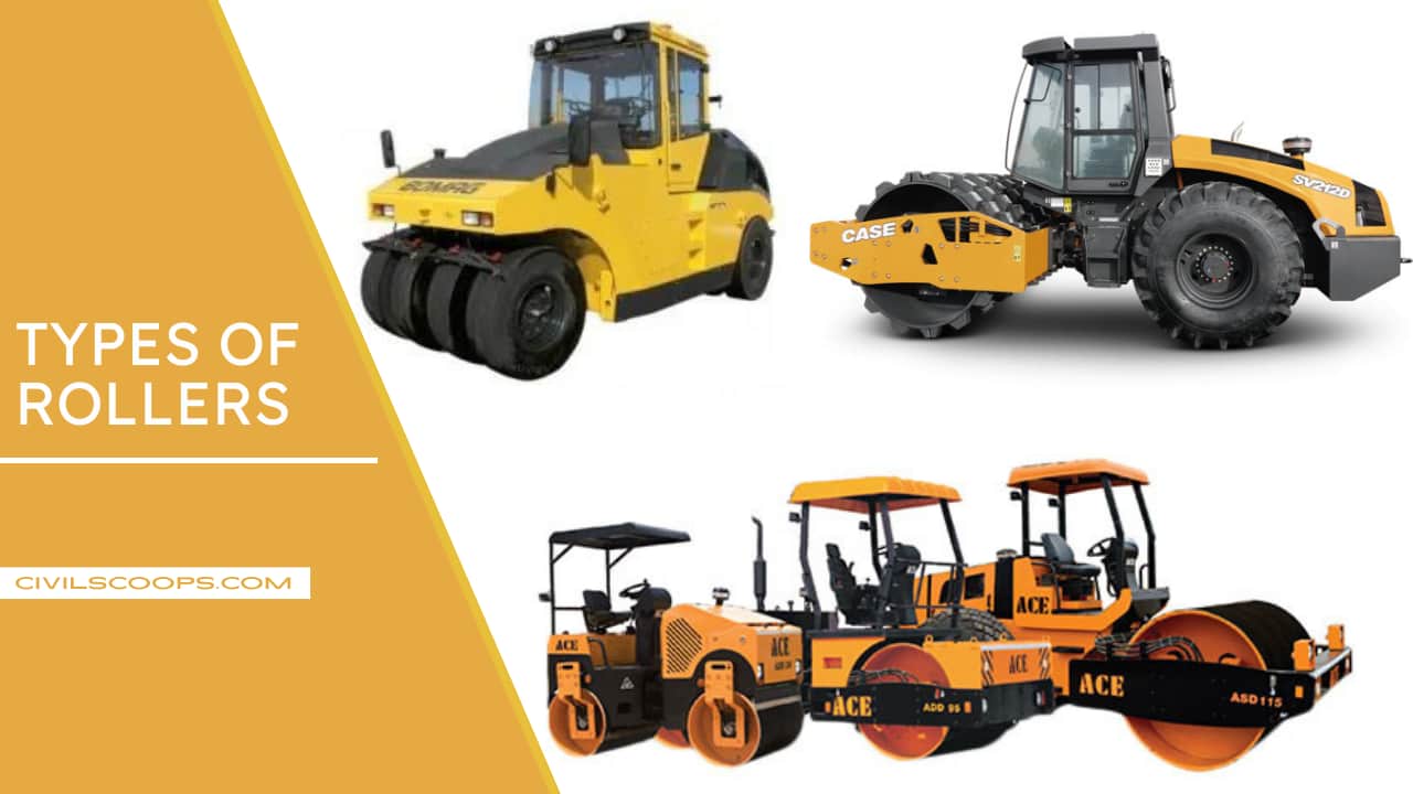 7 Types of Rollers | Advantages & Disadvantages of Roller Compacted ...