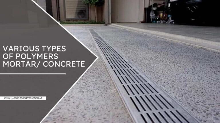 All About Polymer Concrete | Why Is Polymer Concrete | Types of Polymer ...