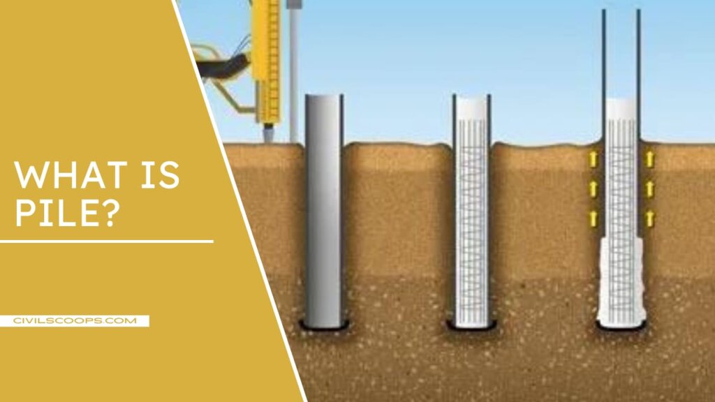 All About Pier and Pile | Difference Between Pier and Pile | What Is ...