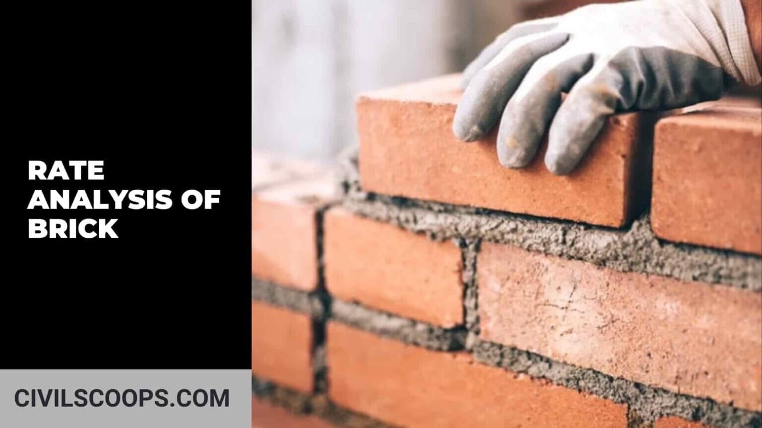 All About Rate Analysis | What is Rate Analysis | Rate Analysis of ...