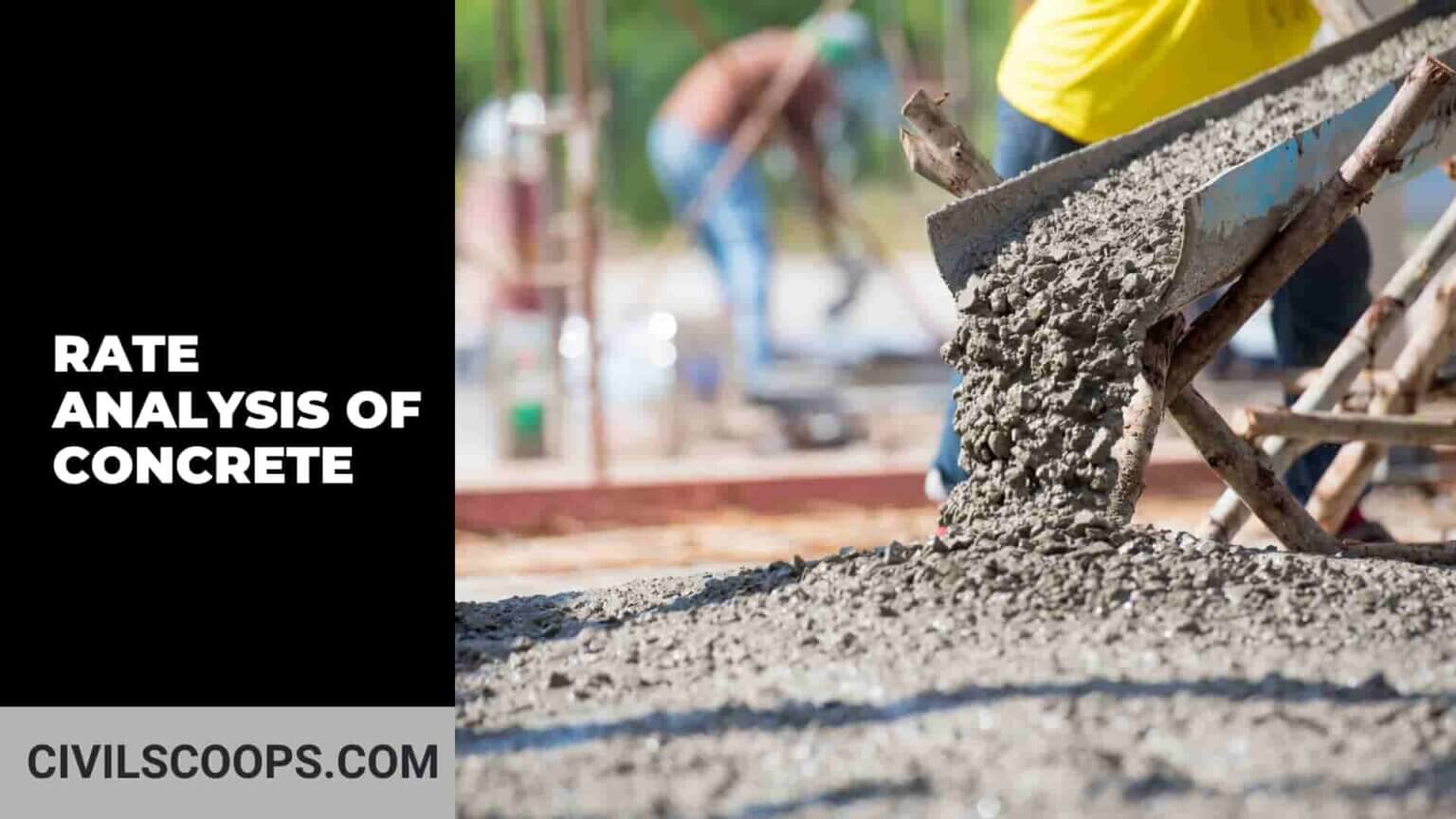 All About Rate Analysis | What is Rate Analysis | Rate Analysis of ...