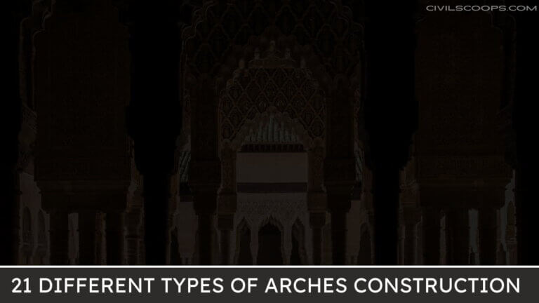 21 Different Types of Arches Construction - Civil Scoops