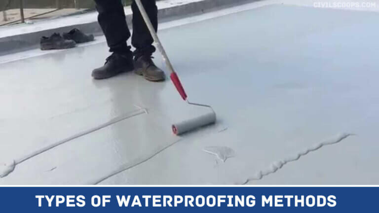 What Is Waterproofing | Types of Waterproofing - Civil Scoops