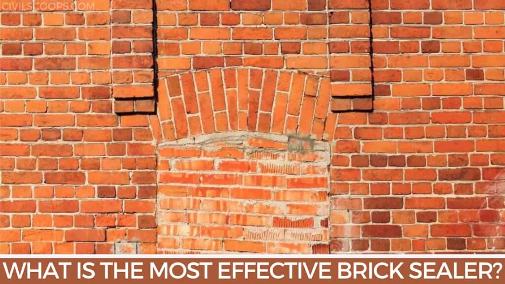 What Is Sealing Brick Work| Advantages of Brick Sealer | Types of Brick ...