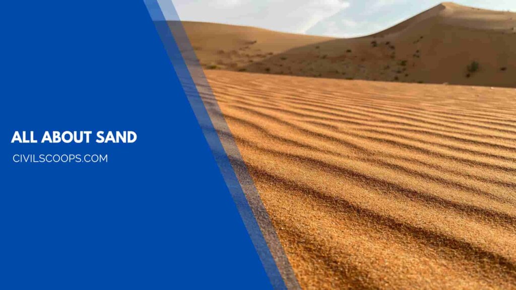 All About Sand | What Is Sand | 29 Types of Sand | Composition of Sand ...