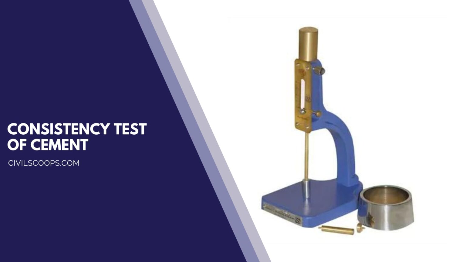 What Is Consistency of Cement | What Is Initial Setting Time of Cement ...