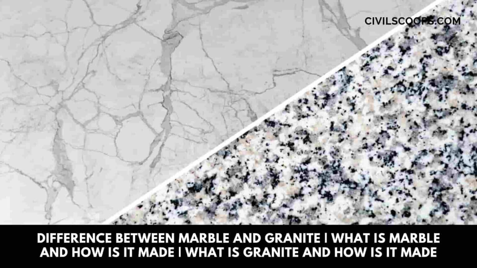 Difference Between Marble and Granite | What Is Marble and How Is It ...