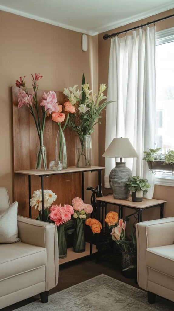 Create a Serene Space with Flower-Inspired Home Decor - Civil Scoops